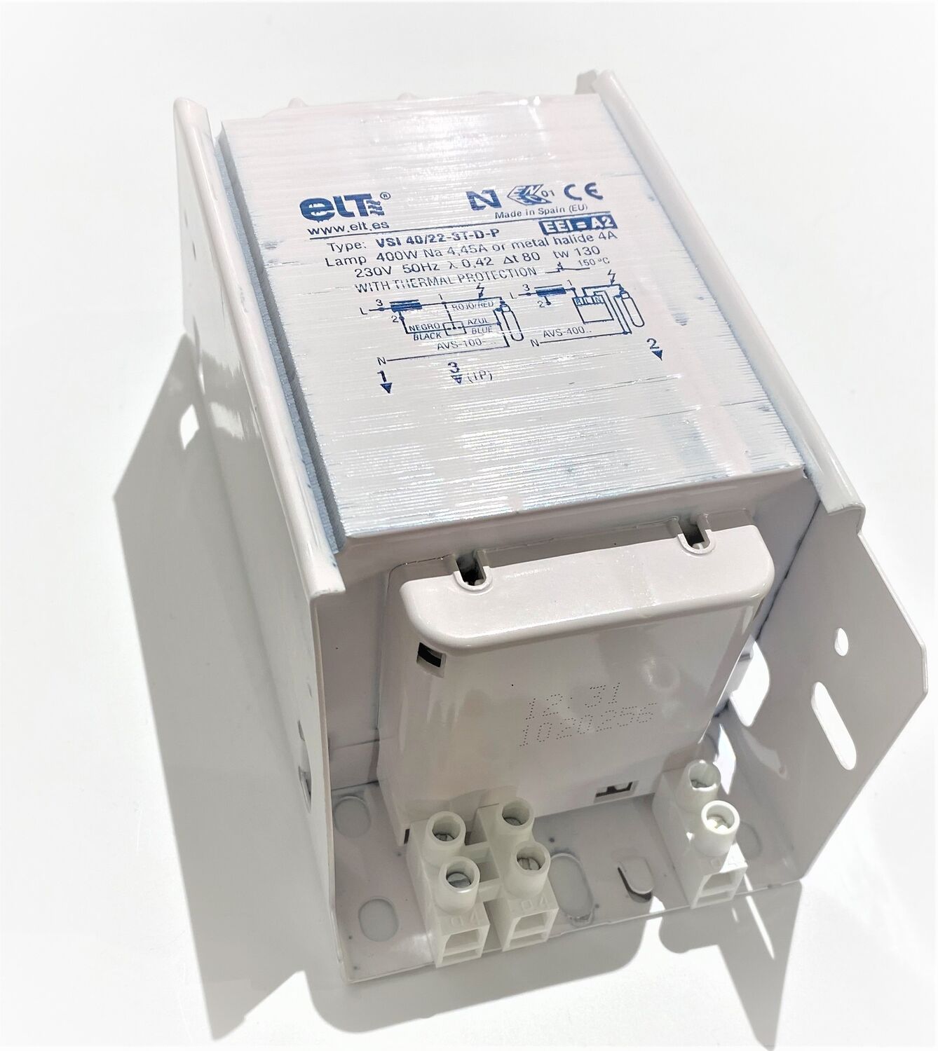 VSI 40/22-3T-D-P 400W BALLAST FOR METAL HALIDE/SODIUM LAMPS | Lightshop